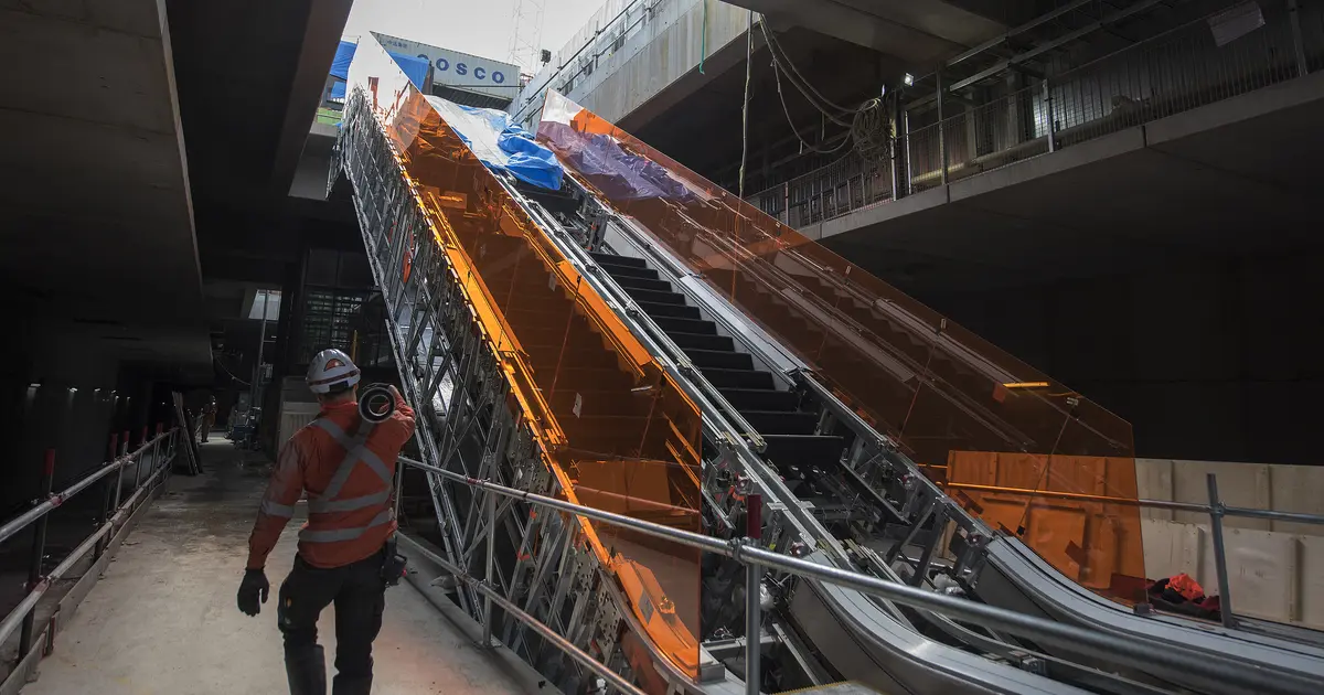 Historic lift for public transport accessibility | Sydney Metro