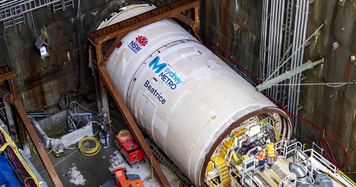 Major tunnelling underway on Sydney Metro West | Sydney Metro