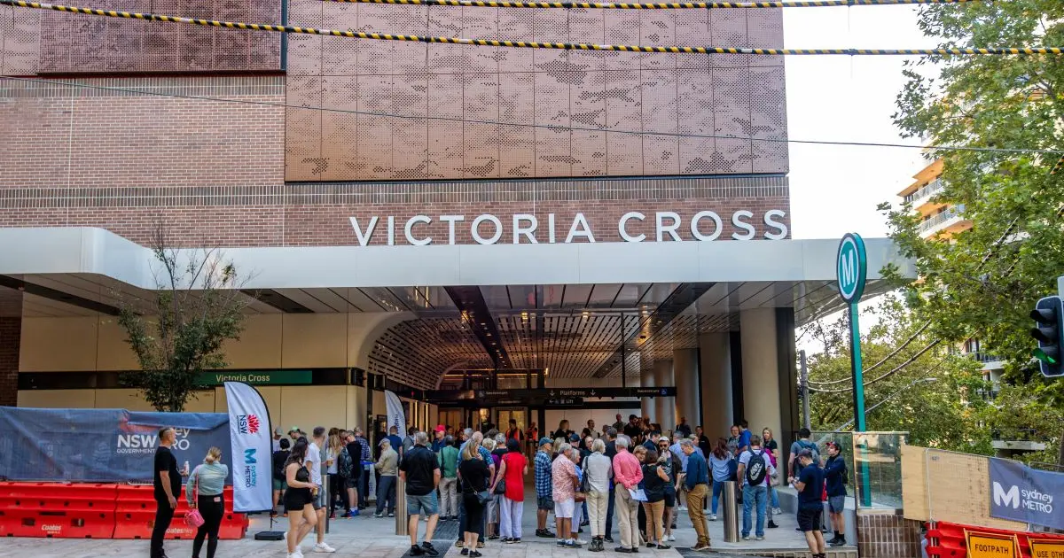 Community enjoys first look at North Sydney’s new Victoria Cross ...