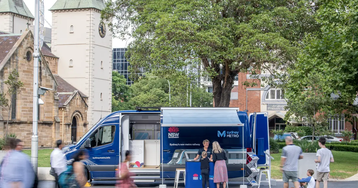 Mobile Community Information Centre visits the heart of Sydney’s CBD ...