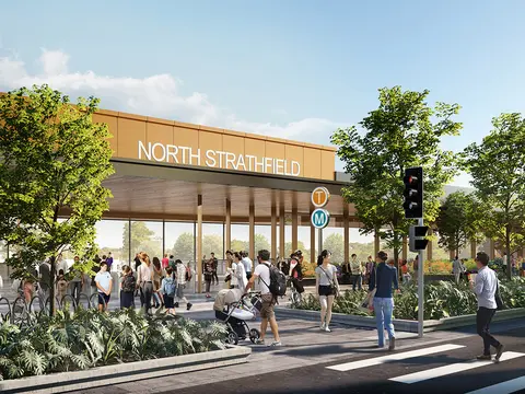 North Strathfield metro station | Sydney Metro